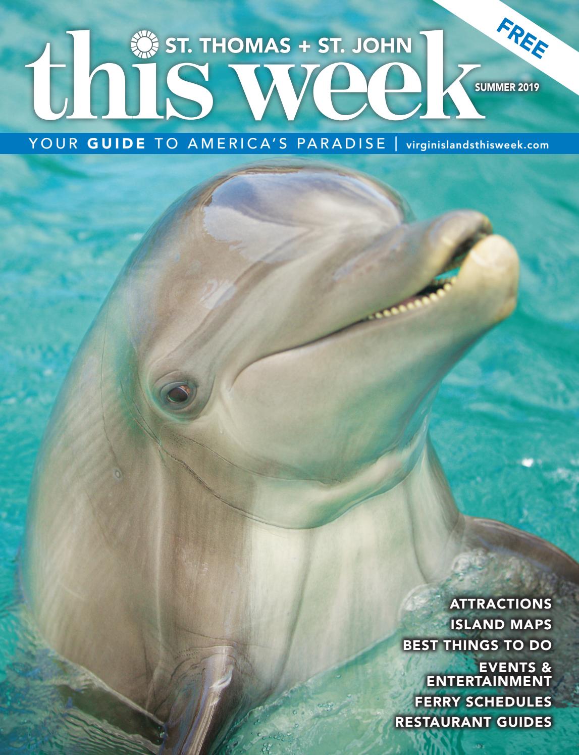 St. Thomas + St. John This Week Magazine - Summer 2019 - Virgin Islands ...